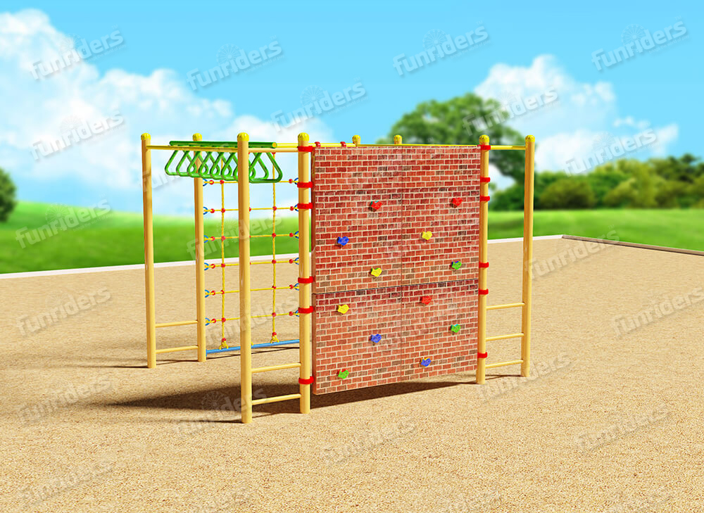 FRHB-004 Hybride Adventure | Outdoor play equipment | Play Area Equipment